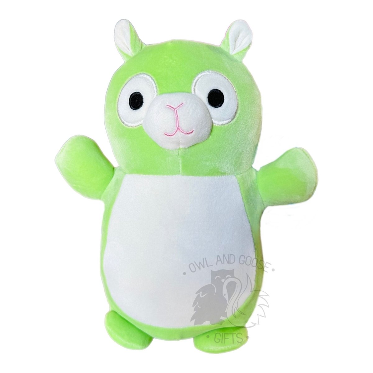 Squishmallow 10 Inch Jim the Alpaca Hug Mees Plush Toy – Owl & Goose ...